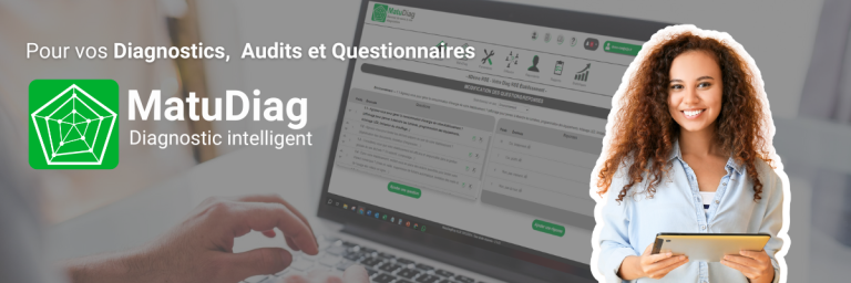 Créer un questionnaire RSE personnalisé en partant de nos modèles : MatuDiag Store